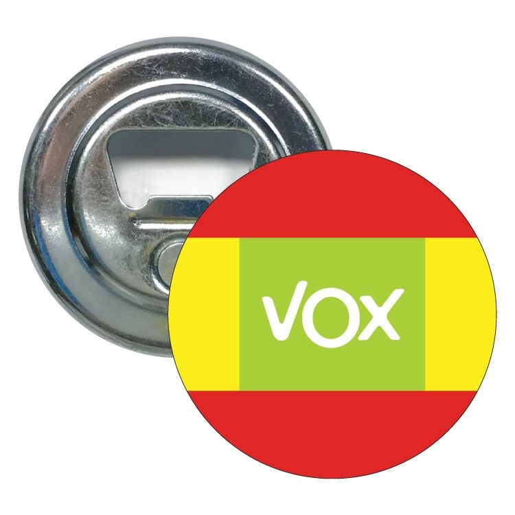 VOX España Pulsera Abridor and Chapas | Merchandising Vox